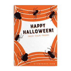 Spider Web Gift Tag – Gilm Press